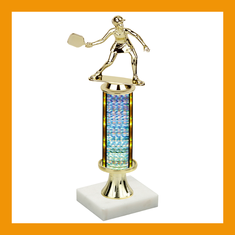 Pickleball Pedestal Trophy — Mr. Trophy Shop
