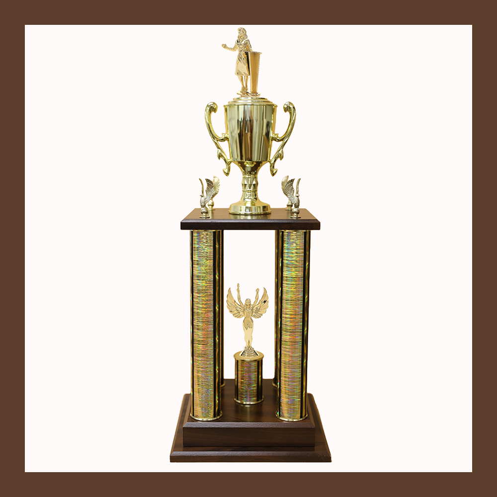 Careers Four Poster Trophy | Mr. Trophy Shop