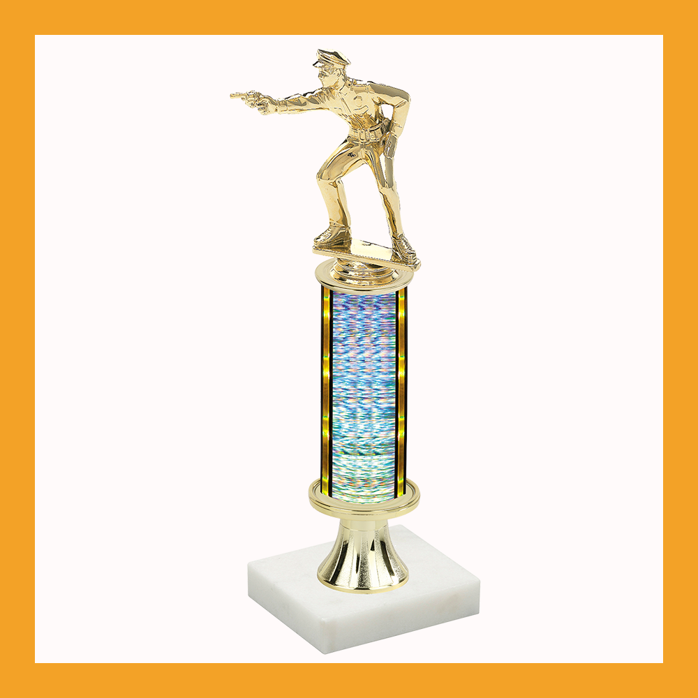 First Responder Pedestal Trophy | Mr. Trophy Shop