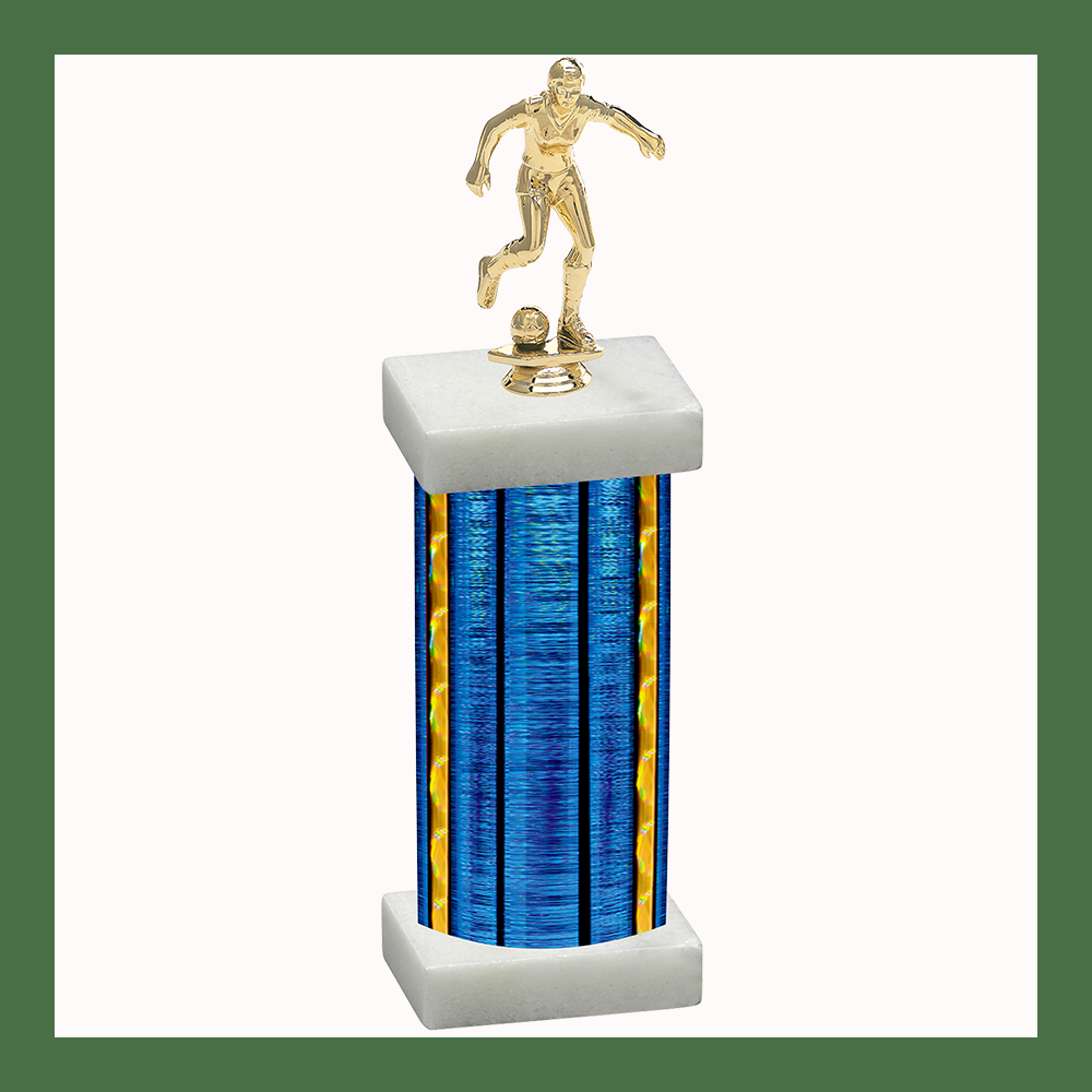Soccer Column Trophy | Mr. Trophy Shop