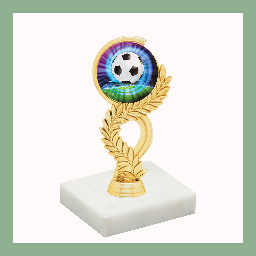 Soccer Laurel Mylar Figurine Trophy | Mr. Trophy Shop