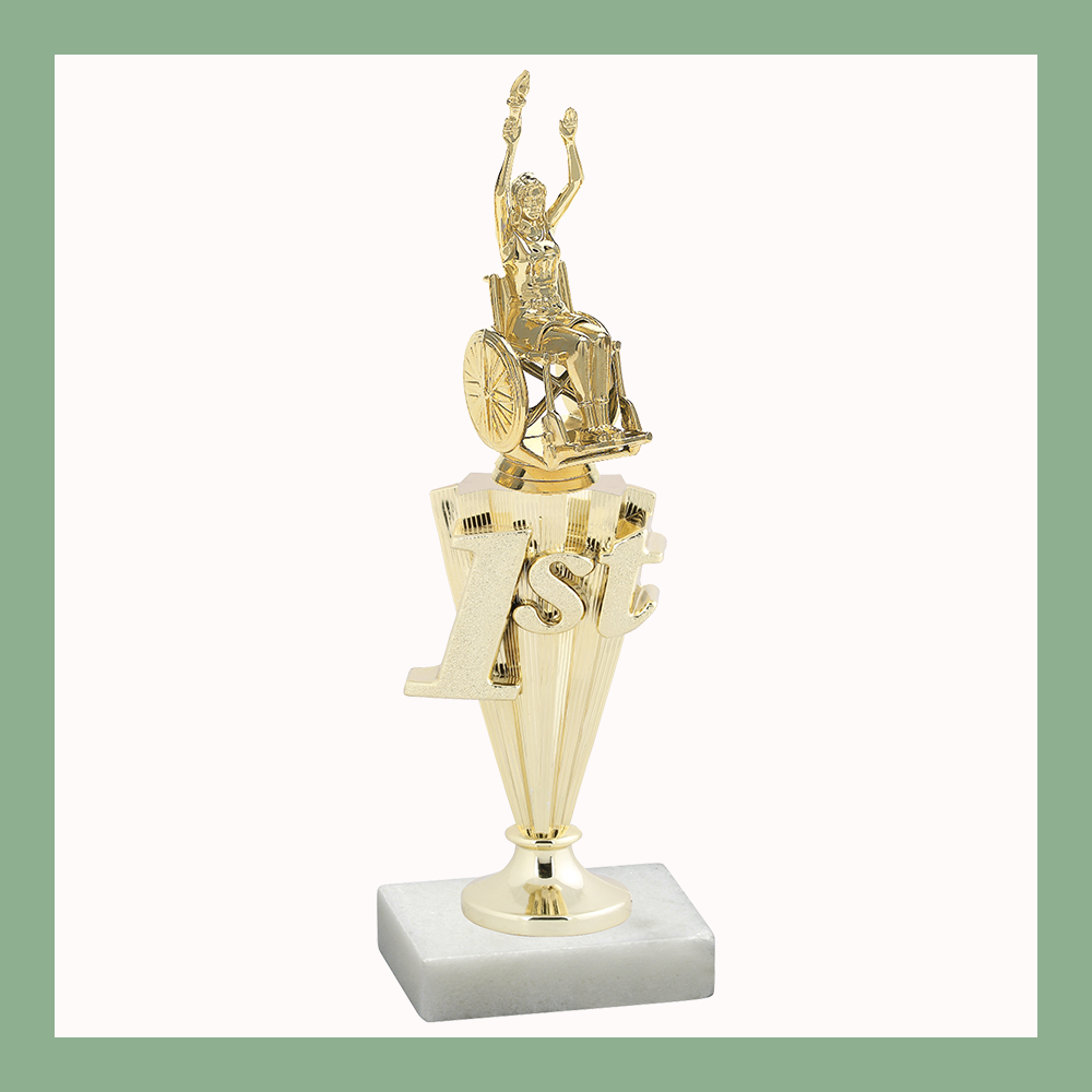 Wheelchair Place Trophy | Mr. Trophy Shop