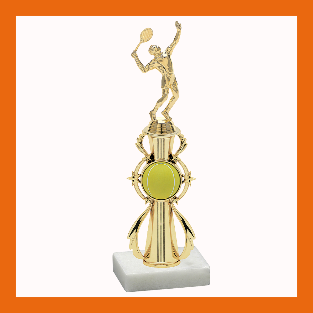 Retro Riser Trophy | Mr. Trophy Shop